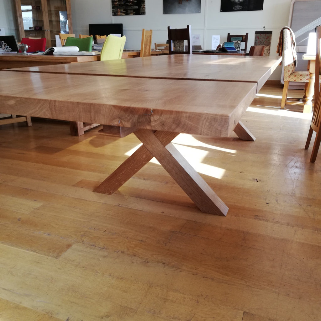 Sussex - Extending Cross Leg Dining Table