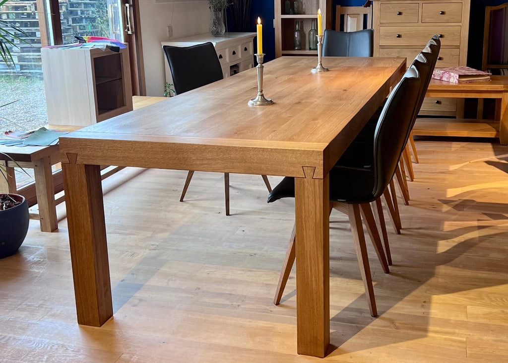 Tuscany Extending Oak Dining Table | Contemporary Terra Design